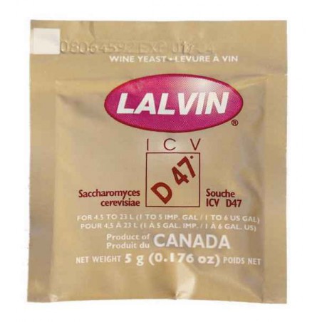 Wijngist Lalvin Icv D-47, 5 Gr.