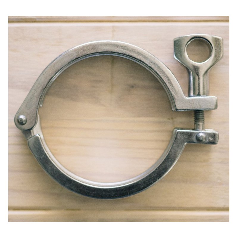 Klem Tri-Clamp voor "3 TC